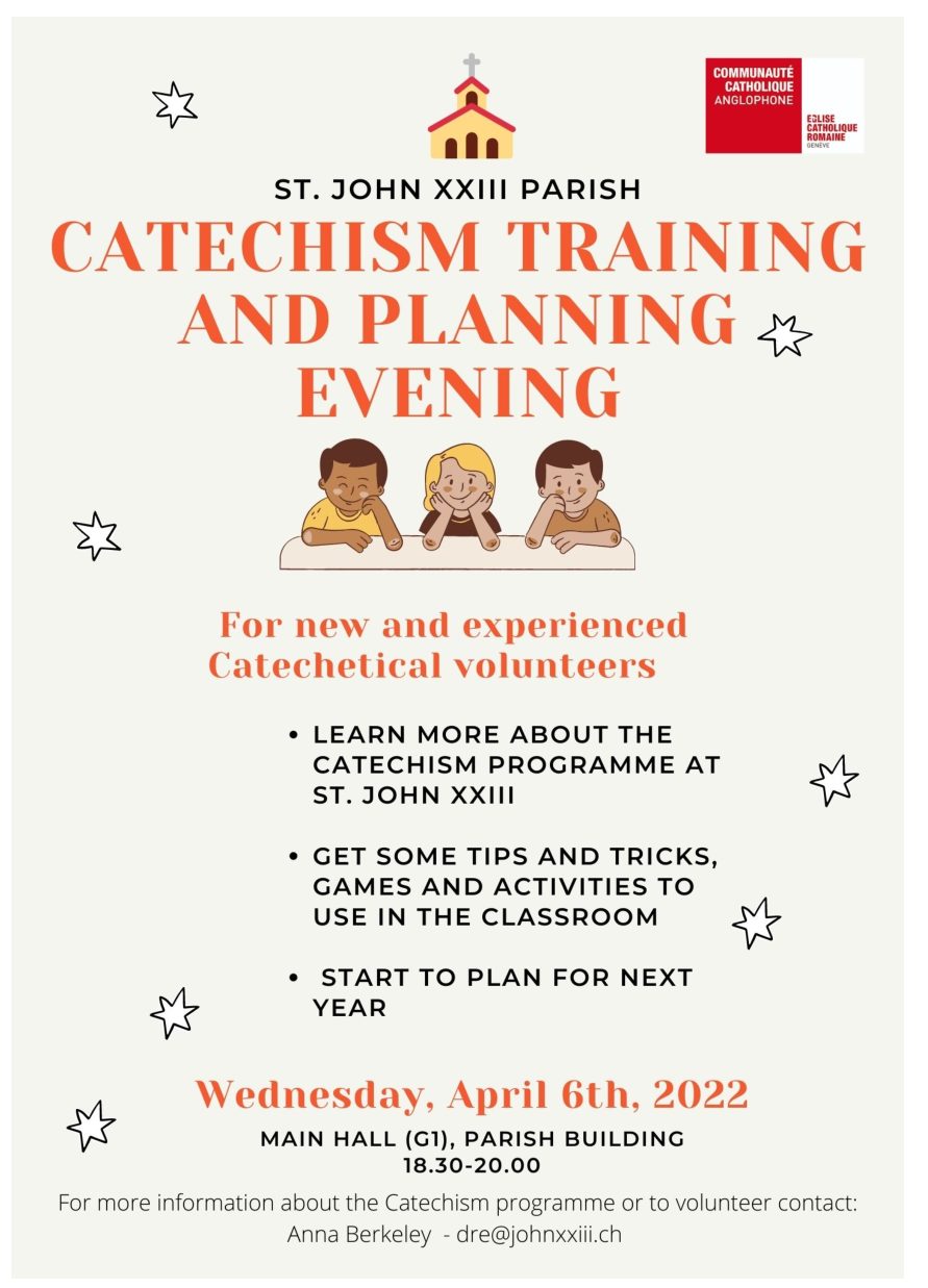 Catechism Evening – St. John XXIII Parish